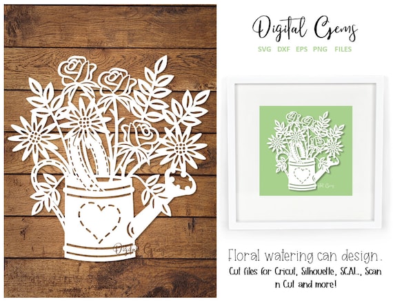 Watering Can Template Printable