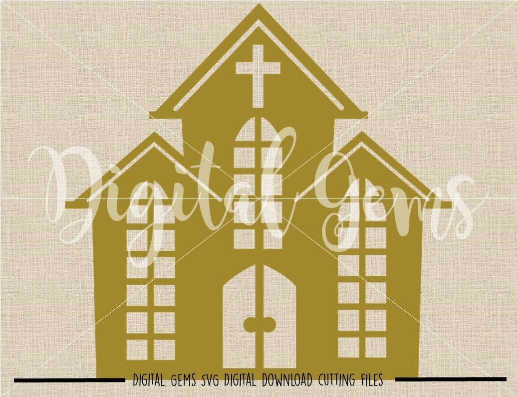 Church Svg / Dxf / Eps / Png Files. Digital Download. - Etsy UK