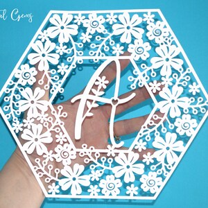 Alphabet Paper Cut Design Bundle Svg / Dxf / Eps / Png Files and Pdf ...