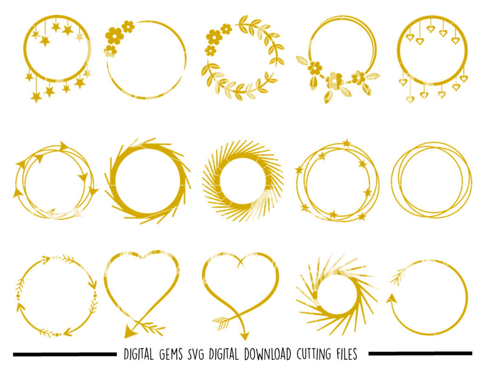 Tribal Arrow Frames Svg / Dxf / Eps / Png Files. Digital Download ...