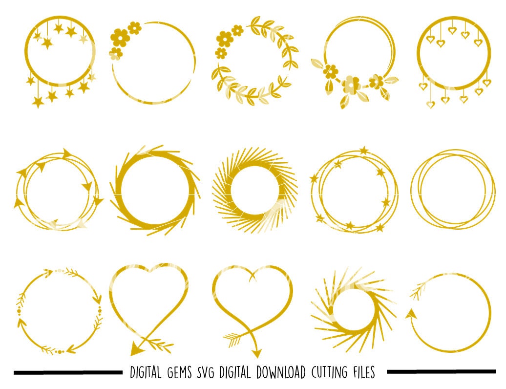 Tribal Arrow Frames Svg / Dxf / Eps / Png Files. Digital Download ...