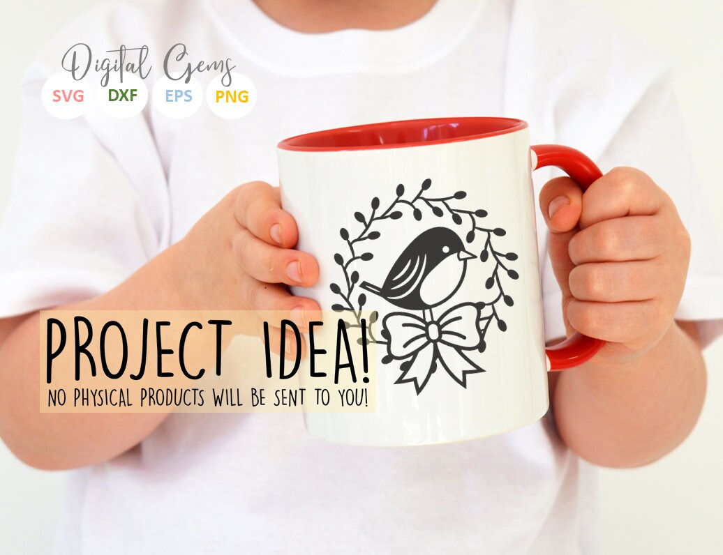 Christmas Robin Paper Cut Svg / Dxf / Eps / Files and Pdf / - Etsy UK