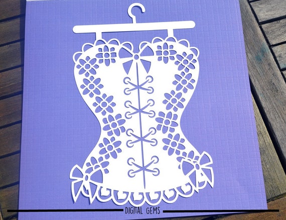 Paper Corset Template