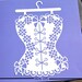 Corset, Burlesque Paper Cut Design. Svg / Dxf / Eps / Png Files and Pdf ...