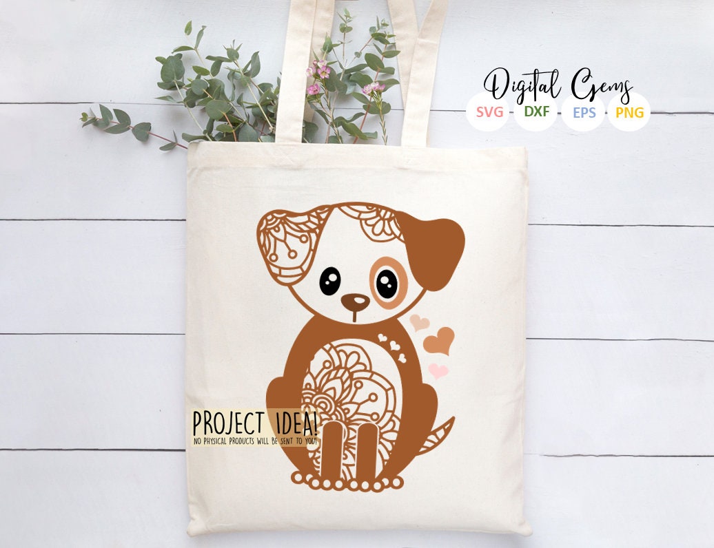 Dog Svg / Dxf / Eps / Png Files. Digital Download. Compatible With ...
