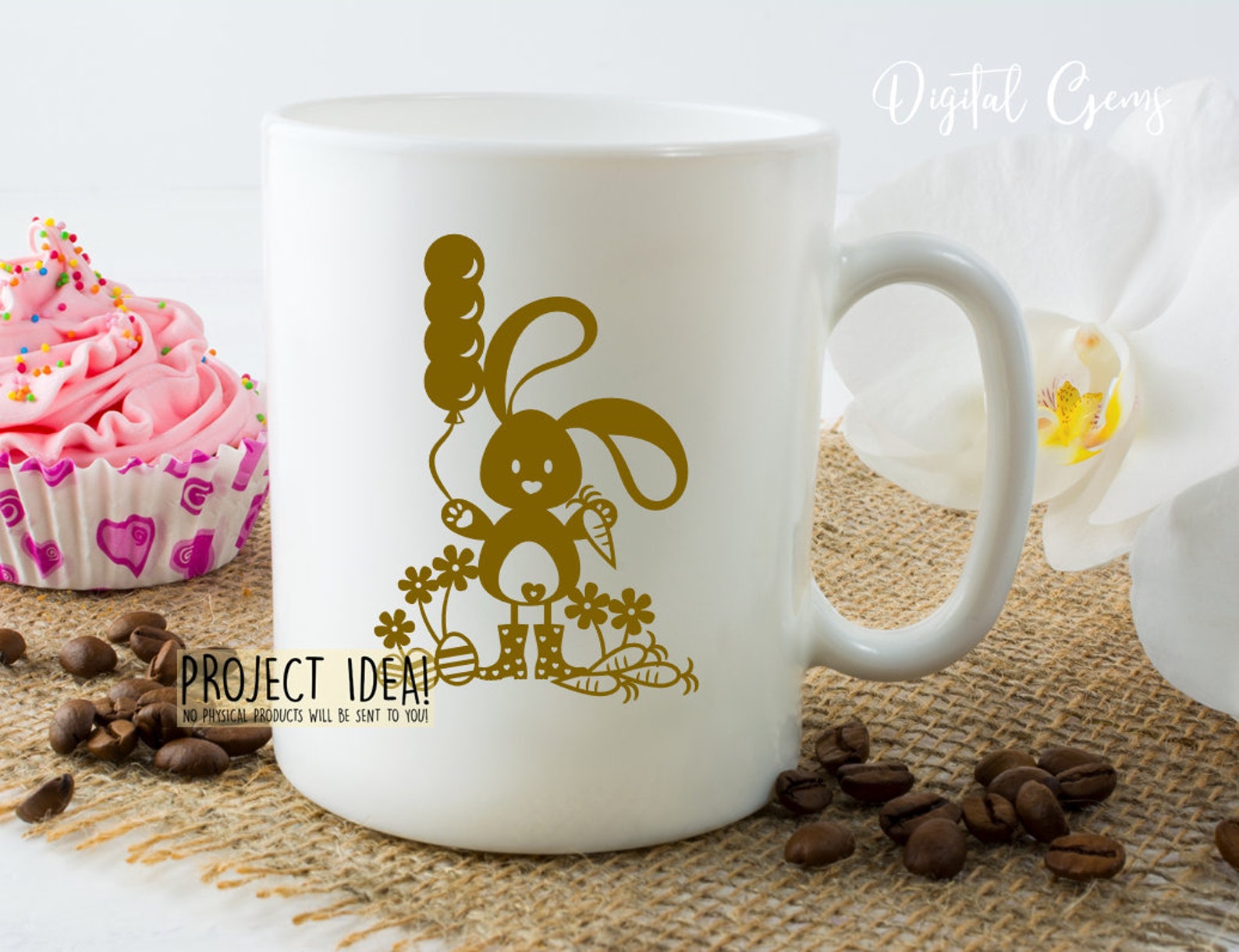 Bunny rabbit Easter paper cut svg / dxf / eps files and pdf / | Etsy