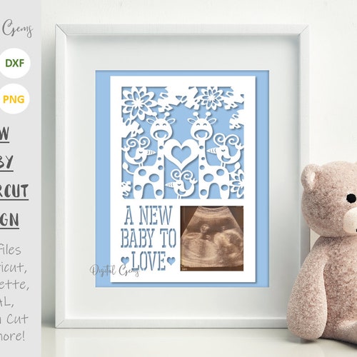 Baby Girl Dress Paper Cut Svg / Dxf / Eps / Files and Pdf / - Etsy