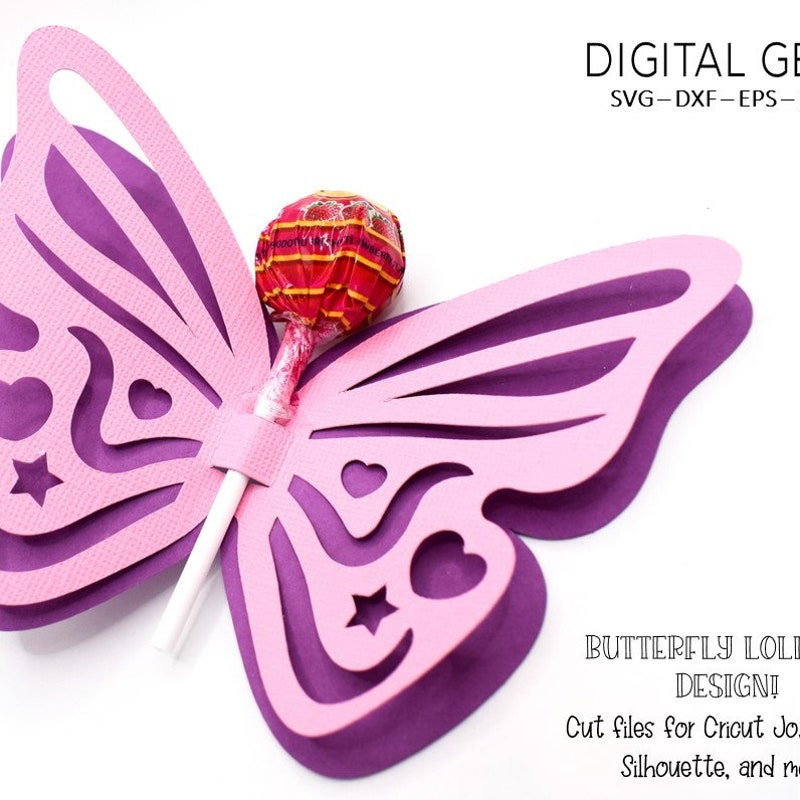 Butterfly Valentine - Etsy