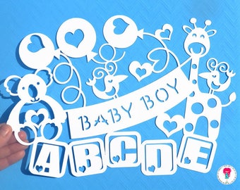 Teddy Bear Paper Cut Svg / Dxf / Eps / Files and Pdf / Png | Etsy