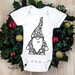 Zentangle Gnome, Christmas Design Svg / Dxf / Eps / Png Files. Digital ...