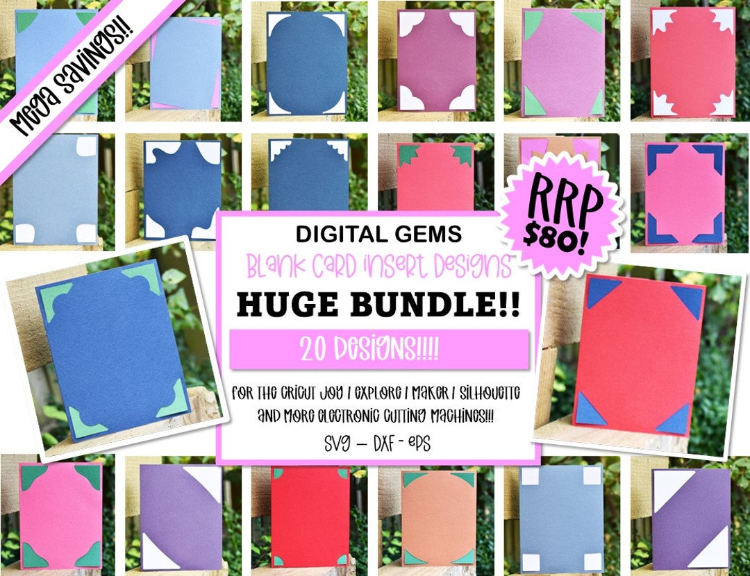 The Huge Card Bundle! Svg / Dxf / Eps Files. Digital Download ...