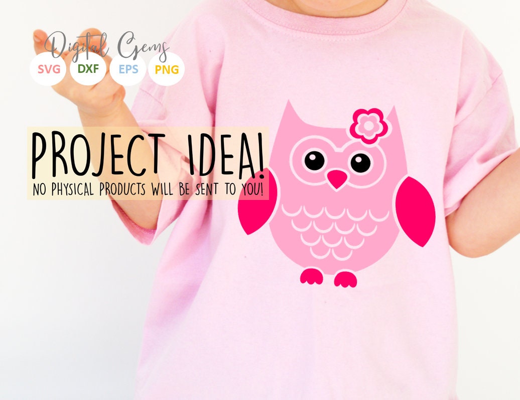 Owl Svg / Dxf / Eps / Png Files. Digital Download. Compatible With ...