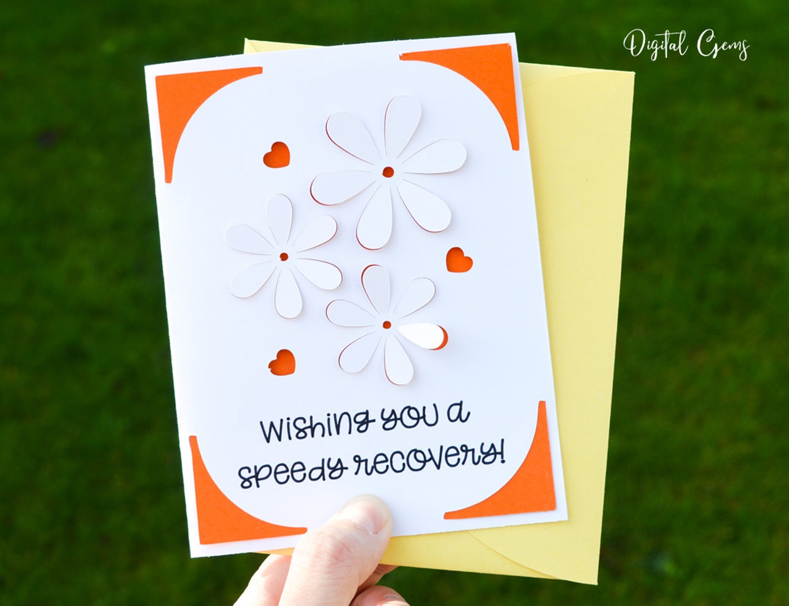 Get Well Card Designs! Svg / Dxf / Eps Files. Digital Download ...