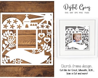 Church Paper Cut Design Bundle. Svg / Dxf / Eps / Png Files | Etsy UK