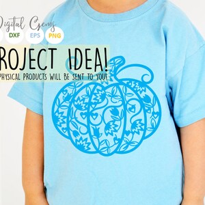 Pumpkin Paper Cut Svg / Dxf / Eps Files and Pdf / Png Printable ...