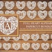 Alphabet Heart Paper Cut Bundle Svg / Dxf / Eps / Png Files and Pdf ...