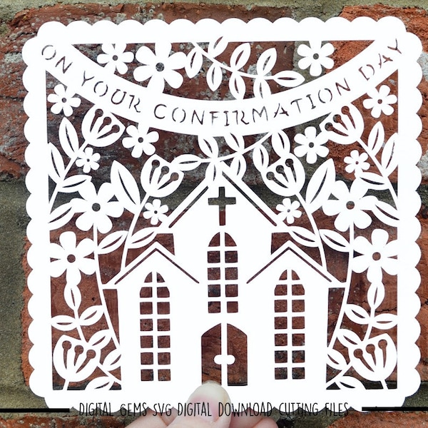 Confirmation Svg - Etsy