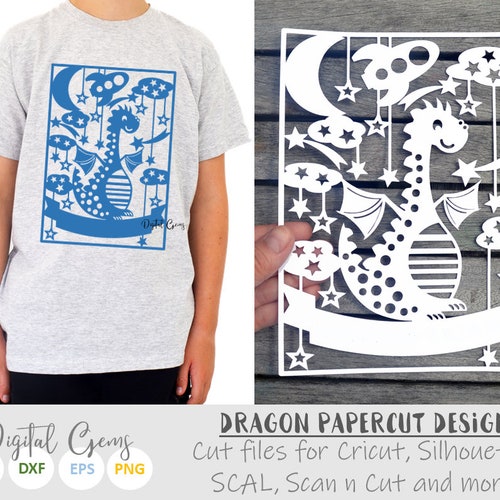 It's a Boy Paper Cut Svg / Dxf / Eps / Files and Pdf / Png - Etsy