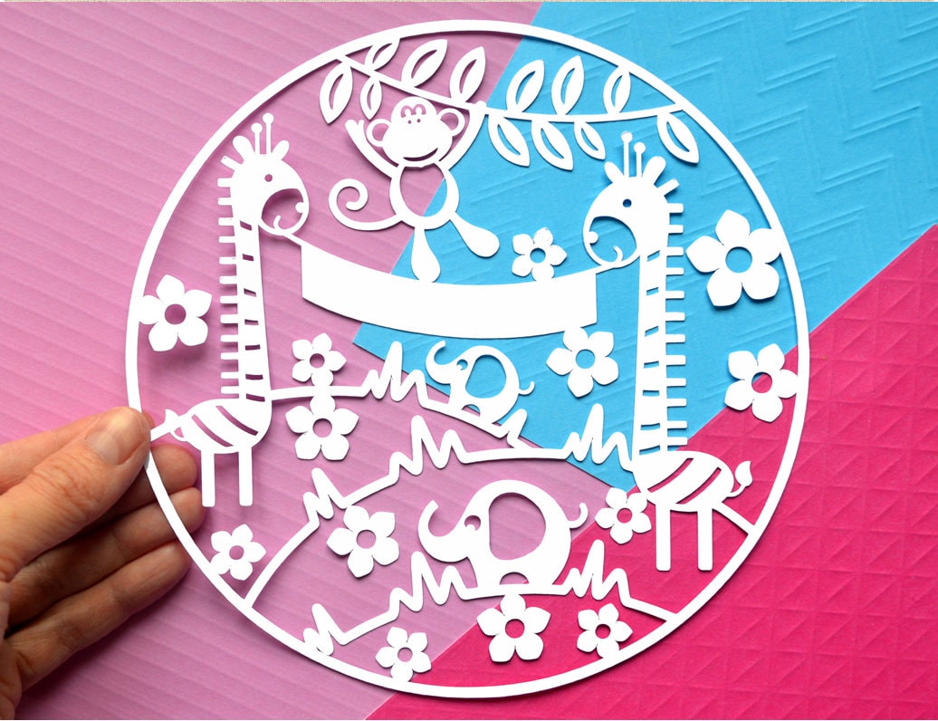 New Baby Paper Cut Bundle. Svg / Dxf / Eps / Files and Pdf / - Etsy Canada