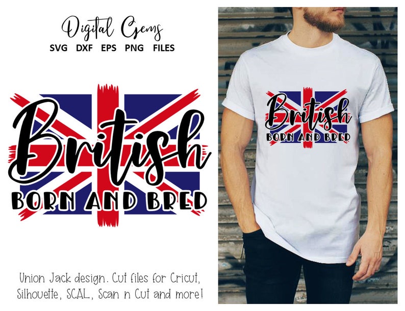Union Jack, British Flag Svg / Dxf / Eps / Png Files. Digital Download ...