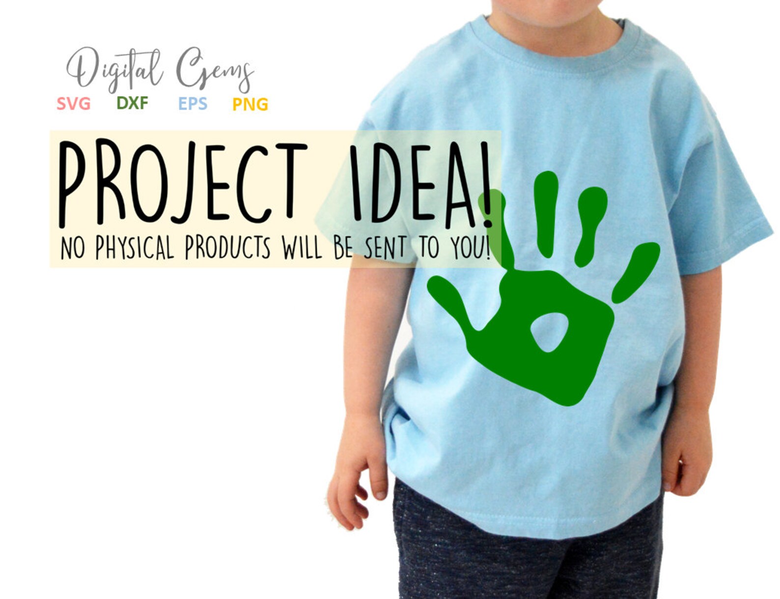 Hand Print Svg / Dxf / Eps / Png Files. Digital Download. Compatible ...
