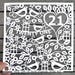 Number 21 Paper Cut Svg / Dxf / Eps / Files and Pdf / Png Printable ...