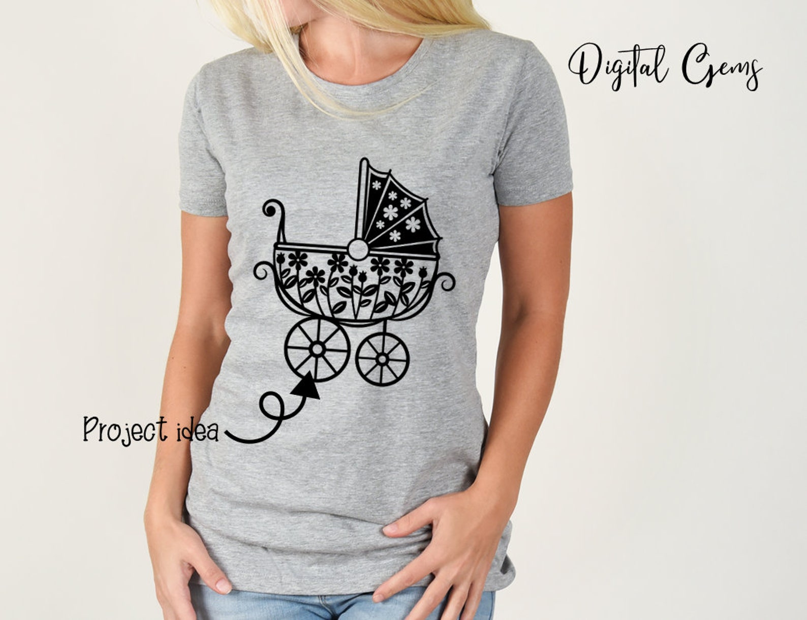 Pram, New Baby Paper Cut Svg / Dxf / Eps / Files and Pdf / Png ...