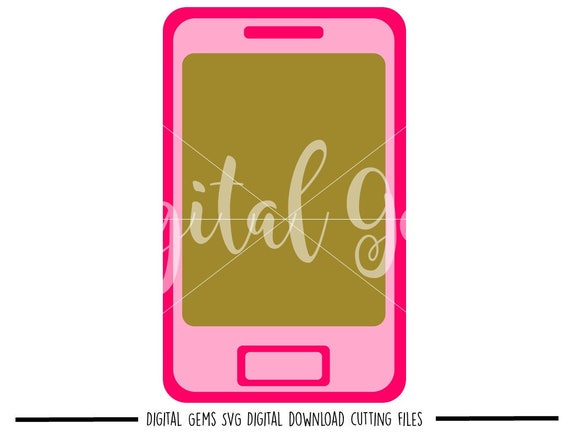 Mobile Phone / Cell Phone Svg / Dxf / Eps / Png Files. Digital | Etsy