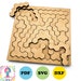 Jigsaw SVG | Laser Design. Digital Download. Works With Glowforge and ...