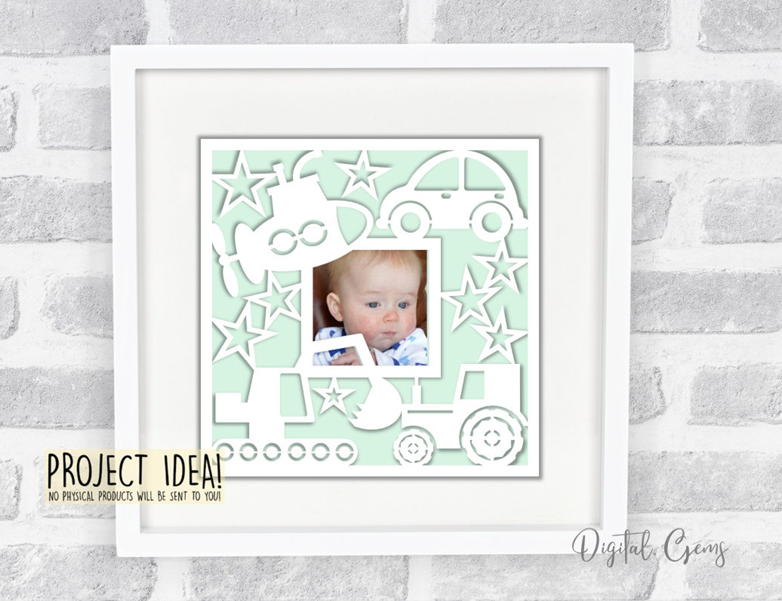 Frame Paper Cut Design Bundle. Svg / Dxf / Eps / Png Files and Pdf ...