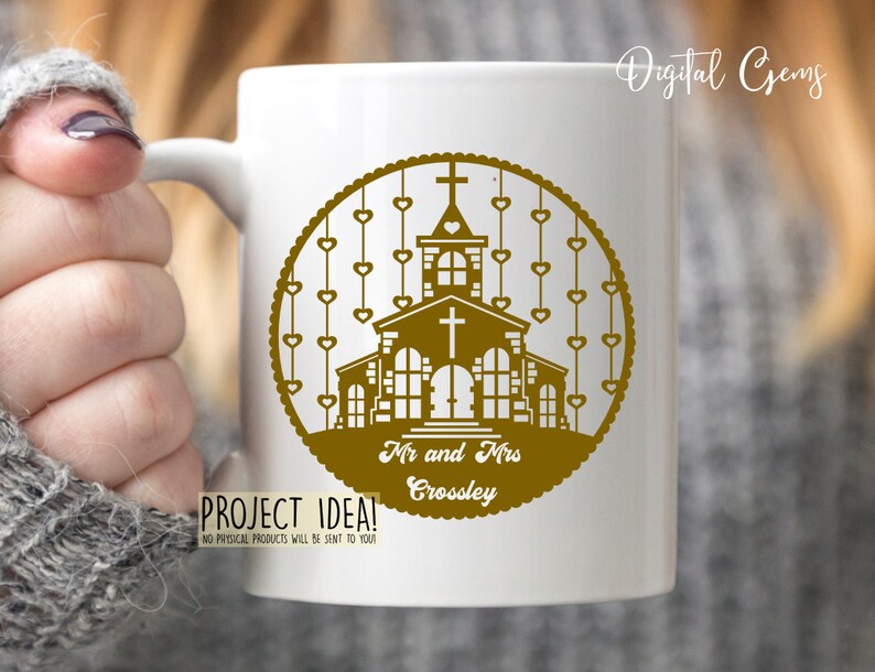 Church paper cut design bundle. svg / dxf / eps / png files | Etsy