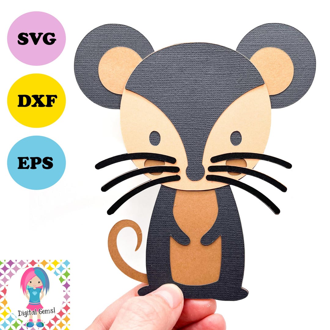 Rat SVG | Animal, Pet Craft Design. Digital Download. Works With Cricut ...