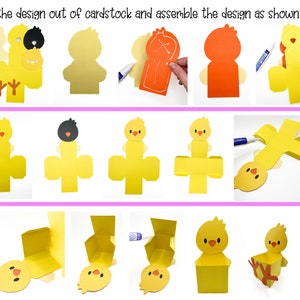 Chick Belly Box SVG | Paper Craft Design. Digital Download. Works With ...