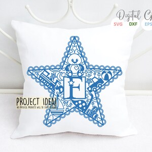 Alphabet, Kids Star Paper Cut Bundle Svg / Dxf / Eps / Png Files and ...