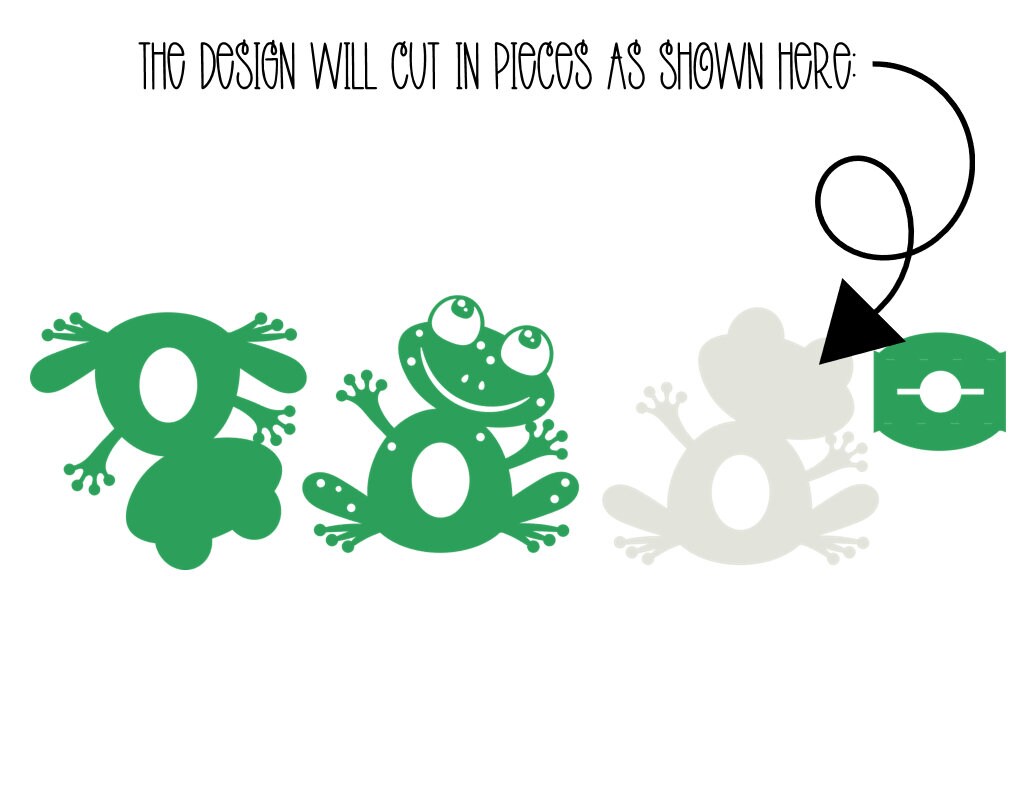 Frog Egg Holder Design Easter Svg / Dxf / Eps Files. Digital - Etsy UK