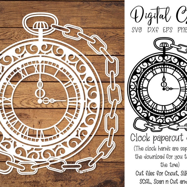 Pocket Watch Svg - Etsy