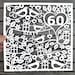 Number 60 Paper Cut Svg / Dxf / Eps / Files and Pdf / Png Printable ...