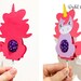 Unicorn Lollipop Holder Design, Svg / Dxf / Eps Files. Digital Download ...