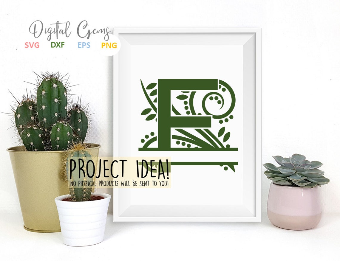 Split letter Alphabet monogram designs svg / dxf / eps / png | Etsy