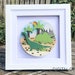 Dinosaur Shadow Box SVG Digital Download. Works With Cricut Joy ...