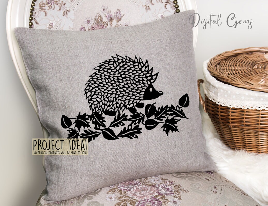 Hedgehog Paper Cut Design. Svg / Dxf / Eps / Png Files and Pdf / Png ...