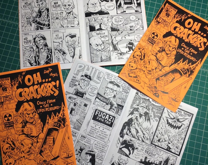 Oh...crackers Zine Bill Hauser Art - Etsy
