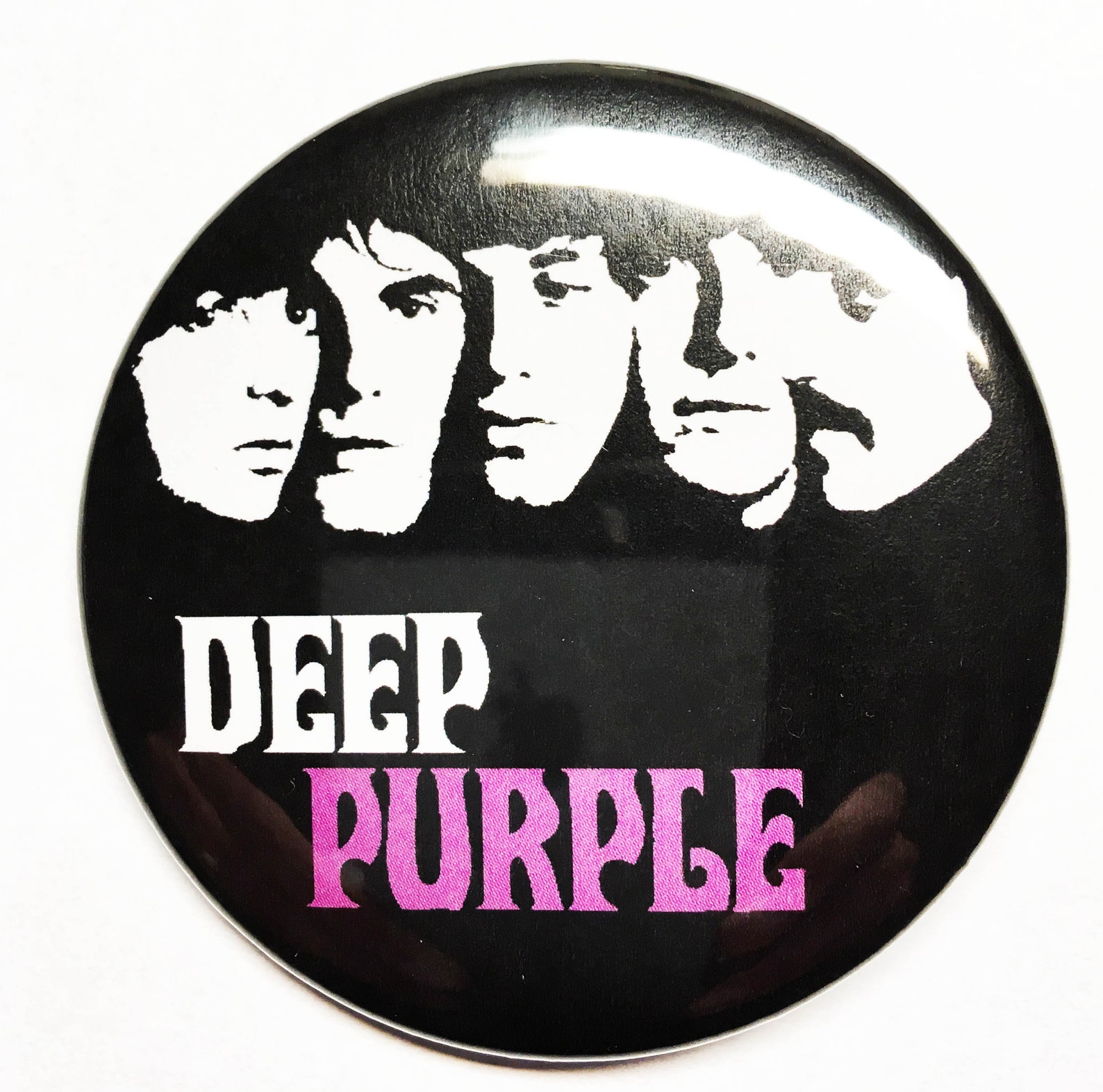 DEEP PURPLE 2.25" Button - Etsy