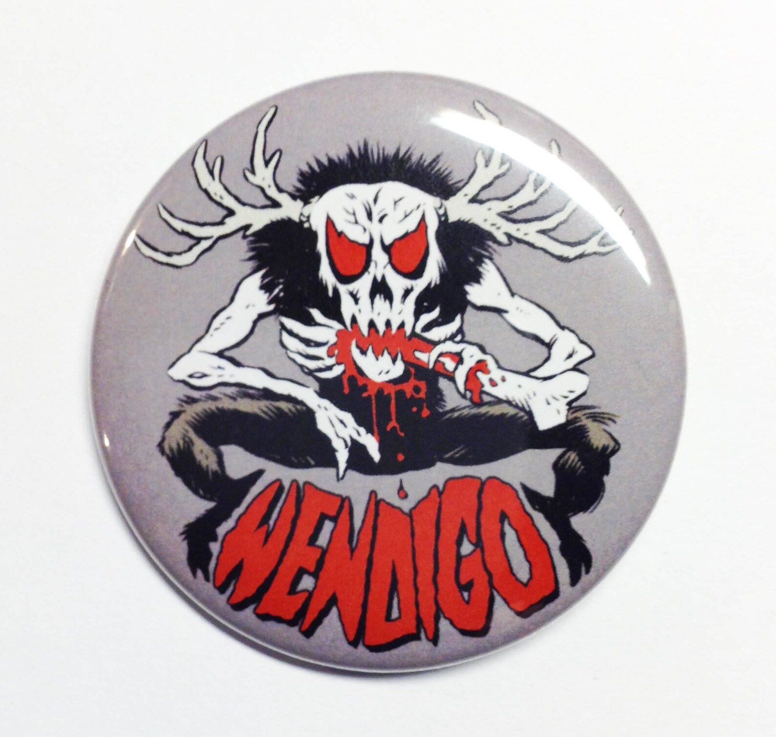 WENDIGO 2.25 Button | Etsy