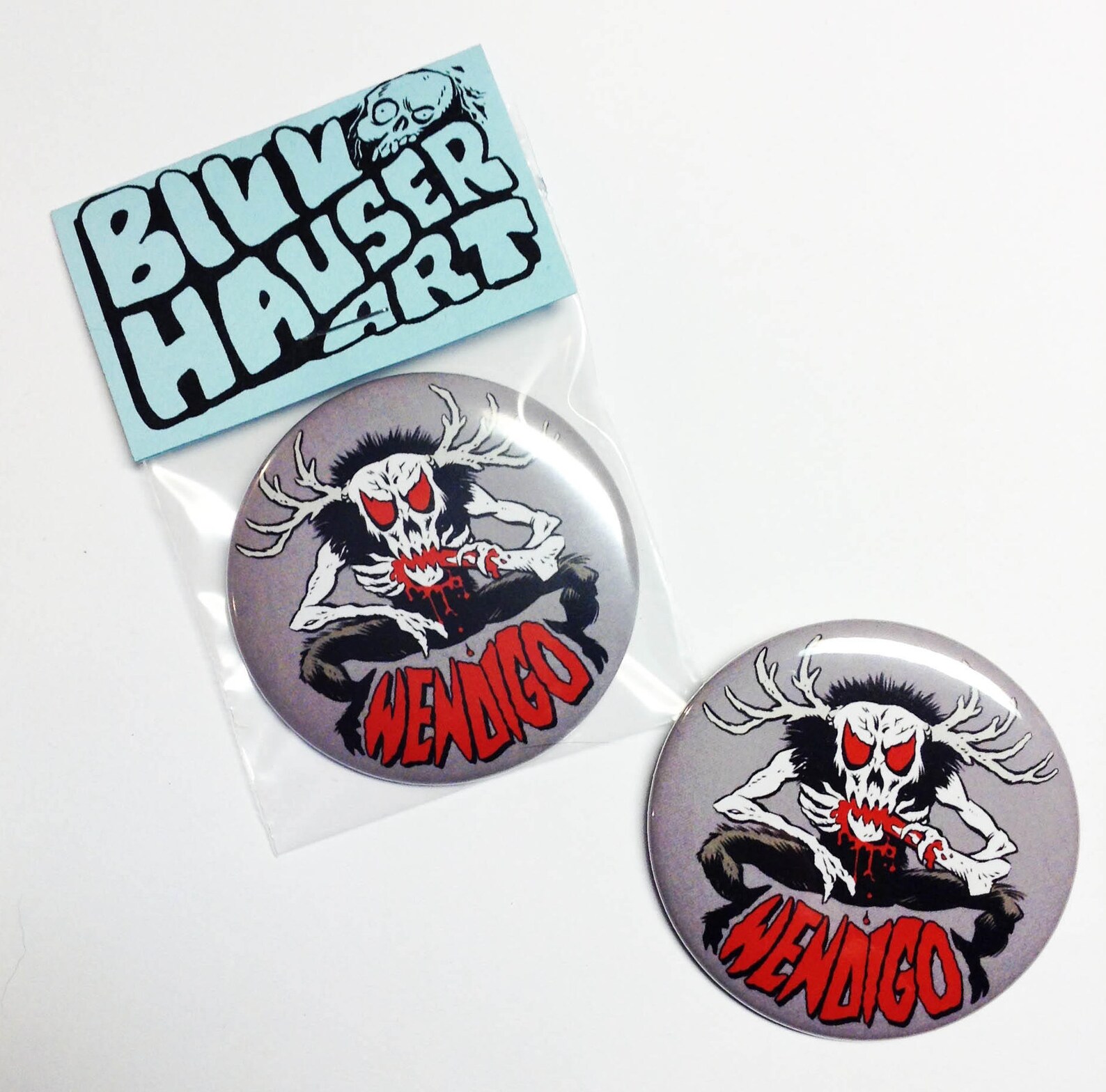 WENDIGO 2.25 Button | Etsy