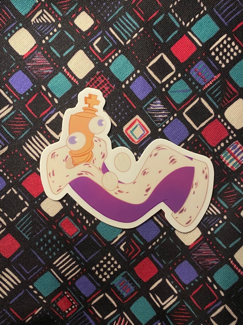 The Amazing Digital Circus Kinger Sticker - Etsy