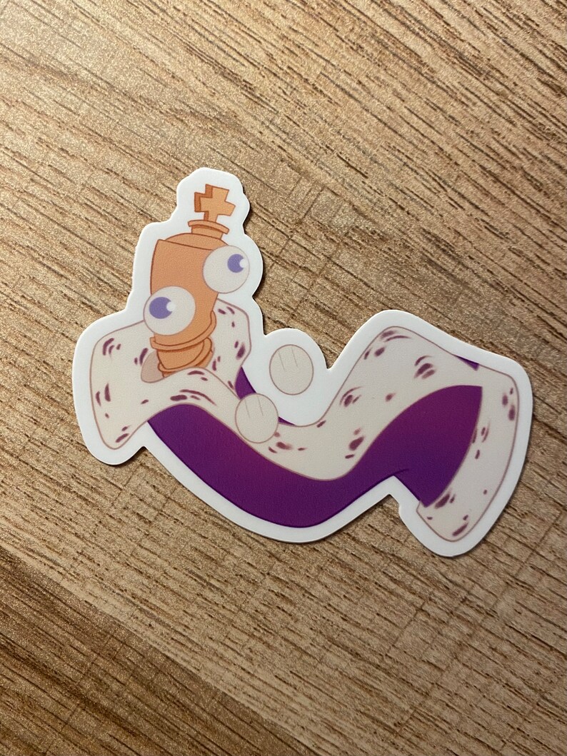 The Amazing Digital Circus Kinger Sticker - Etsy