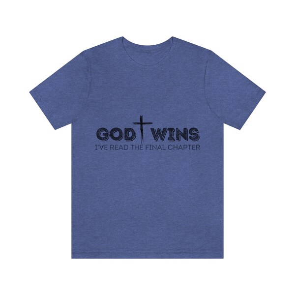 God Wins I've Read the Final Chapter Svg - Etsy