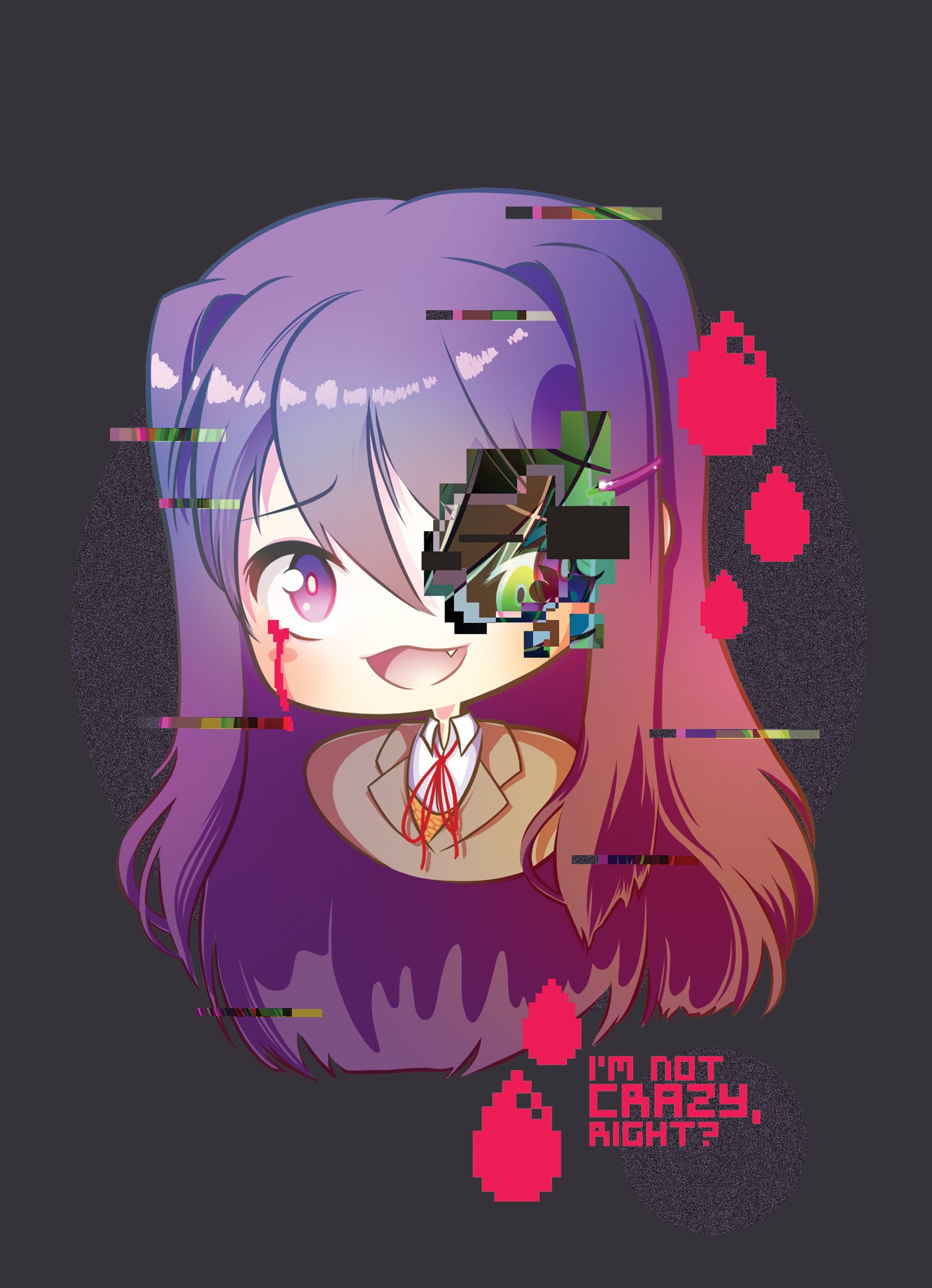 DDLC Doki Doki Literature Club Mini Print 5x7 - Etsy