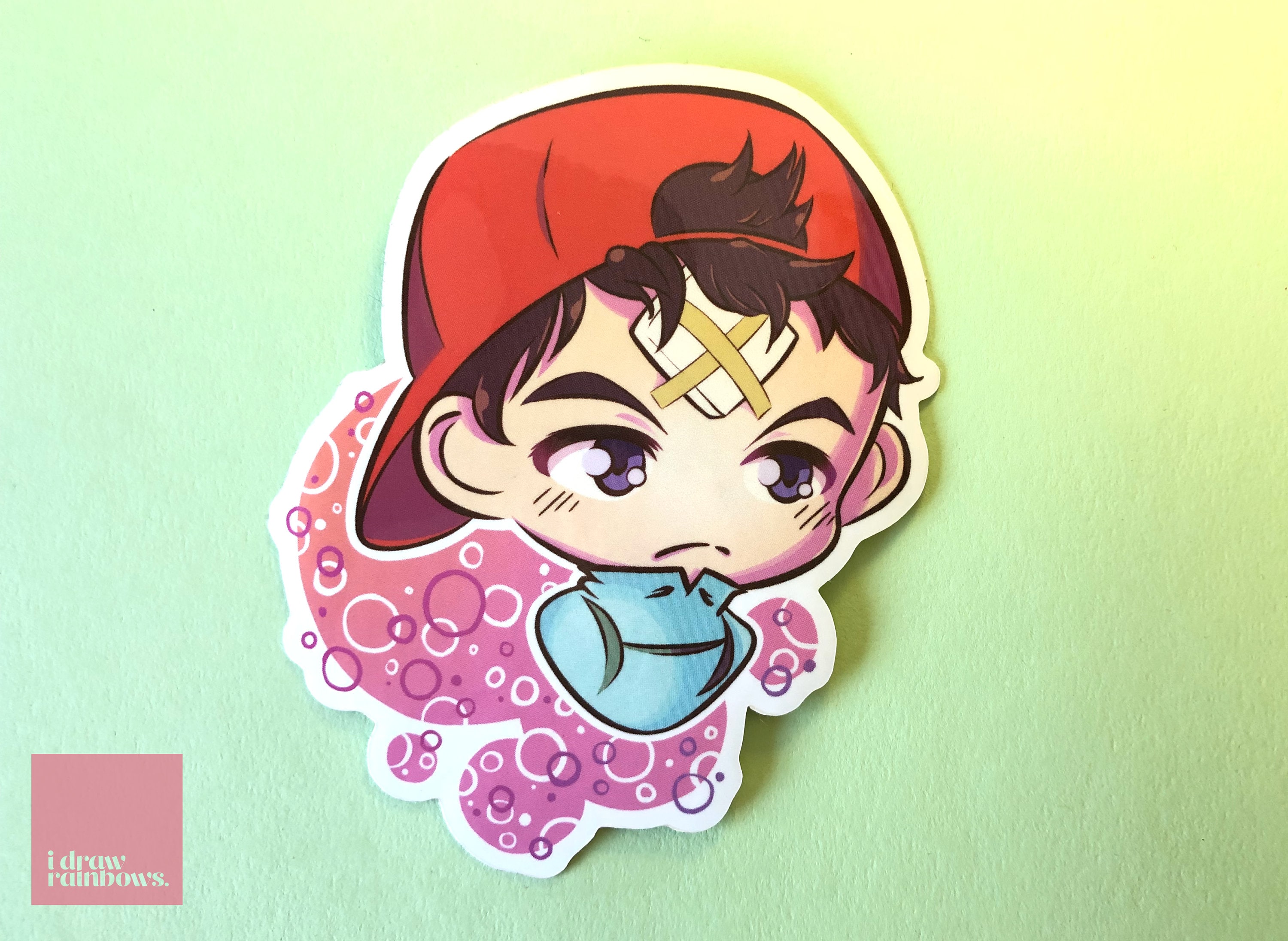 FLCL Fooly Cooly Naota Vinyl Sticker - Etsy